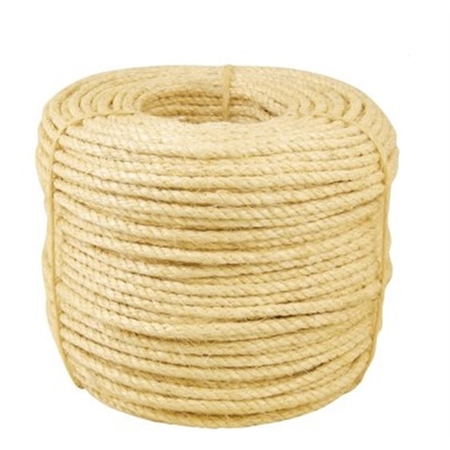 Corda sisal 8MM X 220M 3 pernas 20MT VONDER - Corda sisal 8MM X 220M 3 ...