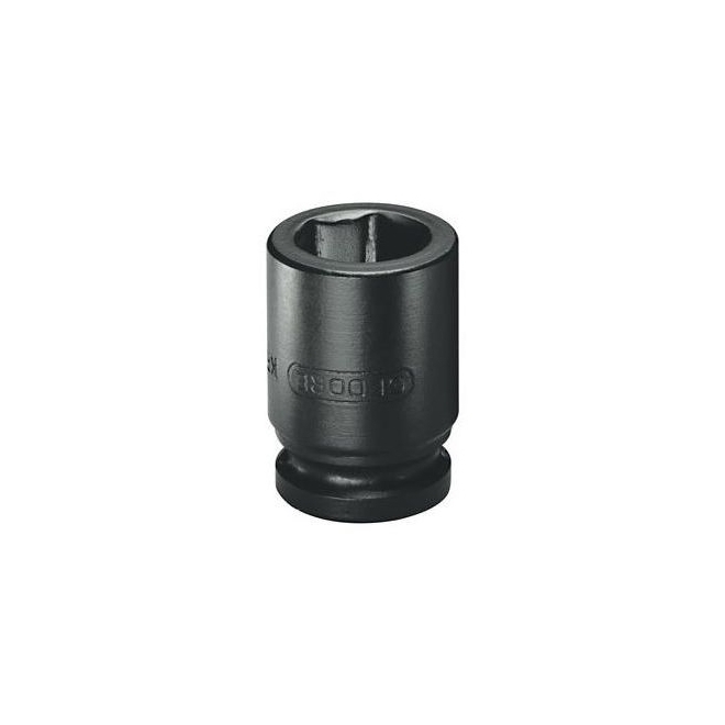 Soquete sextavado de impacto 13mm encaixe 1/2" K19 Gedore - Soquete sextavado de impacto 13mm ...