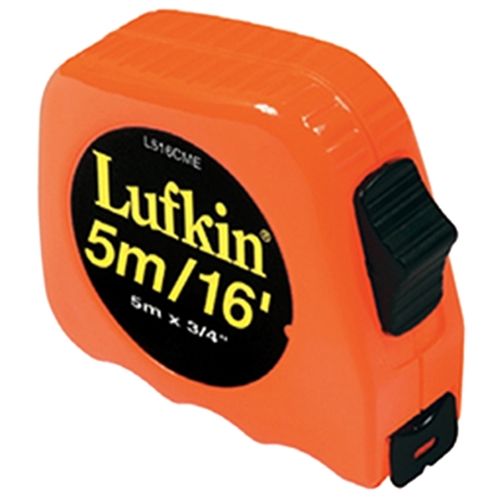 Trena 5 metros 3/4" com trava cor laranja L516CME Lufkin - Trena 5 ...