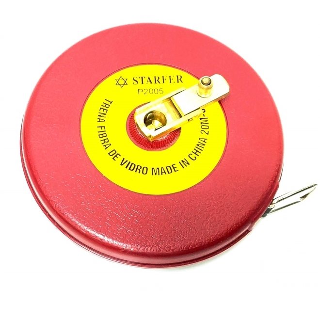 Trena fibra de vidro 20M P2005 Starfer - Trena fibra de vidro 20M P2005 ...