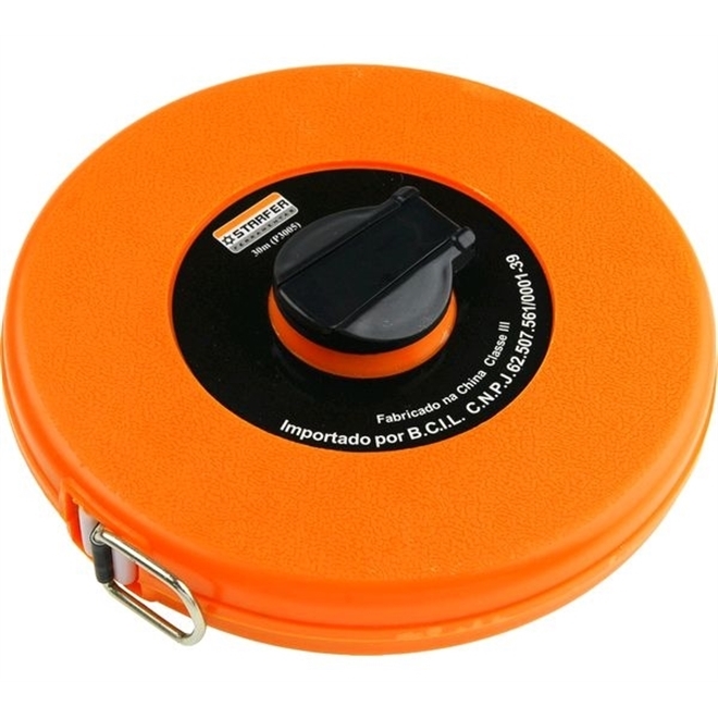 Trena Fibra de Vidro 50M 14162364 Starfer - Trena Fibra de Vidro 50M ...