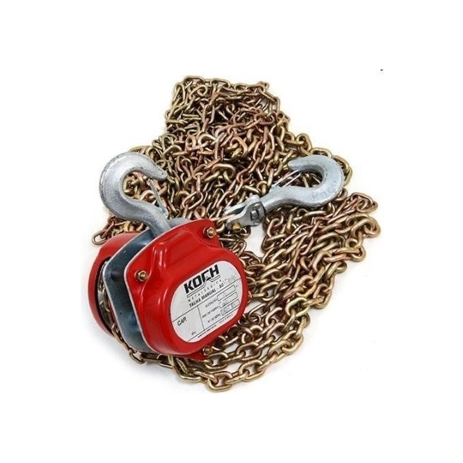 Talha Manual 0,5 Ton 3 Metros Koch - Talha Manual 0,5 Ton 3 Metros Koch ...