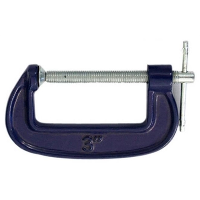 Grampo tipo "C" 3" Eccofer - Grampo tipo "C" 3" Eccofer - ECCOFER