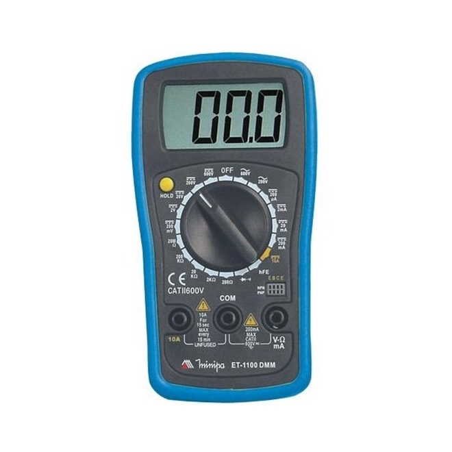 Multimetro Digital Com Holster ET-1100 Minipa - Multimetro Digital Com ...