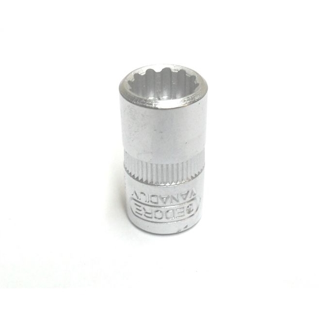 Soquete estriado 10 mm com encaixe 1/4" Gedore - Soquete estriado 10 mm com encaixe 1/4" Gedore ...