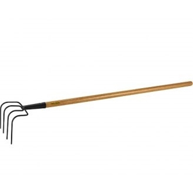 Garfo Curvo Com 4 Dentes Com Cabo 49152 Paraboni - Garfo Curvo Com 4 ...