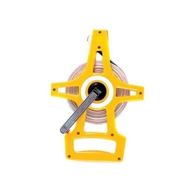 Trena de fibra de vidro 100 metros Eda - Trena de fibra de vidro 100 ...