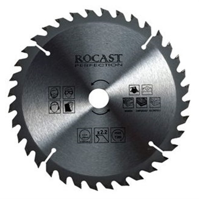 Serra circular videa diâmetro 235mm 24 dentes Rocast - Serra circular ...