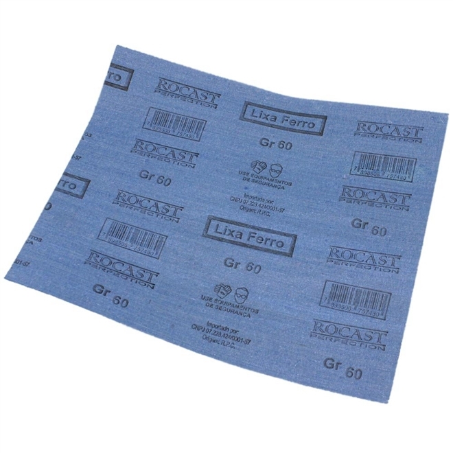Lixa ferro G-60 230 x 280mm 101,0001 Rocast - Lixa ferro G-60 230 x ...