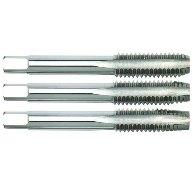 Macho manual HSS para rosca UNC 7/16" X 14 com 3 peças Rocast - Macho ...