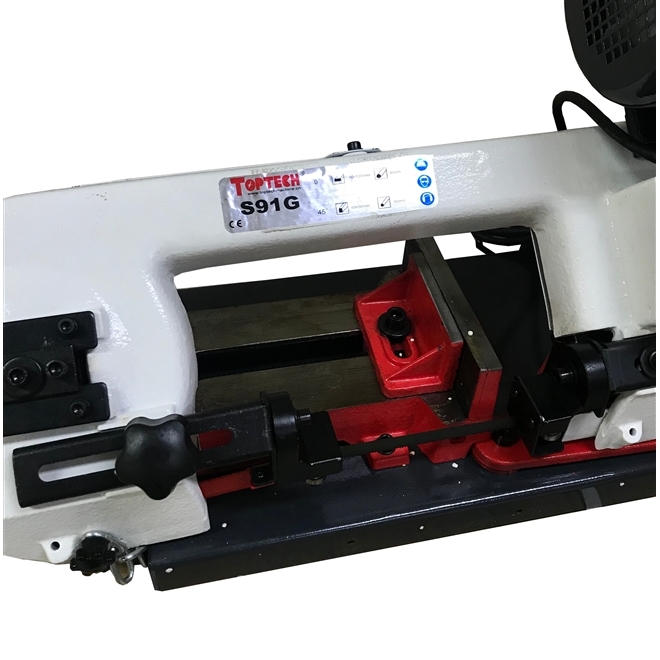 Maquina serra fita 90mm - 3.1/2" monofásica 220v 400w 1/2cv Toptech - Maquina serra fita 90mm ...