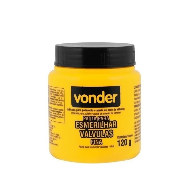 Pasta para esmirilhar valvulas fina 120GR VONDER - Pasta para ...