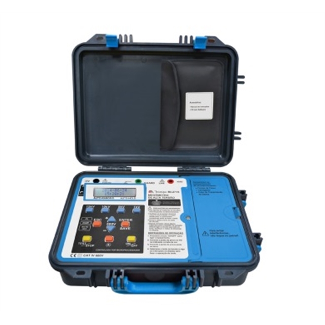 Megometro digital MI-2715 CAT IV 600V AC/DC 15Kv MINIPA - Megometro ...