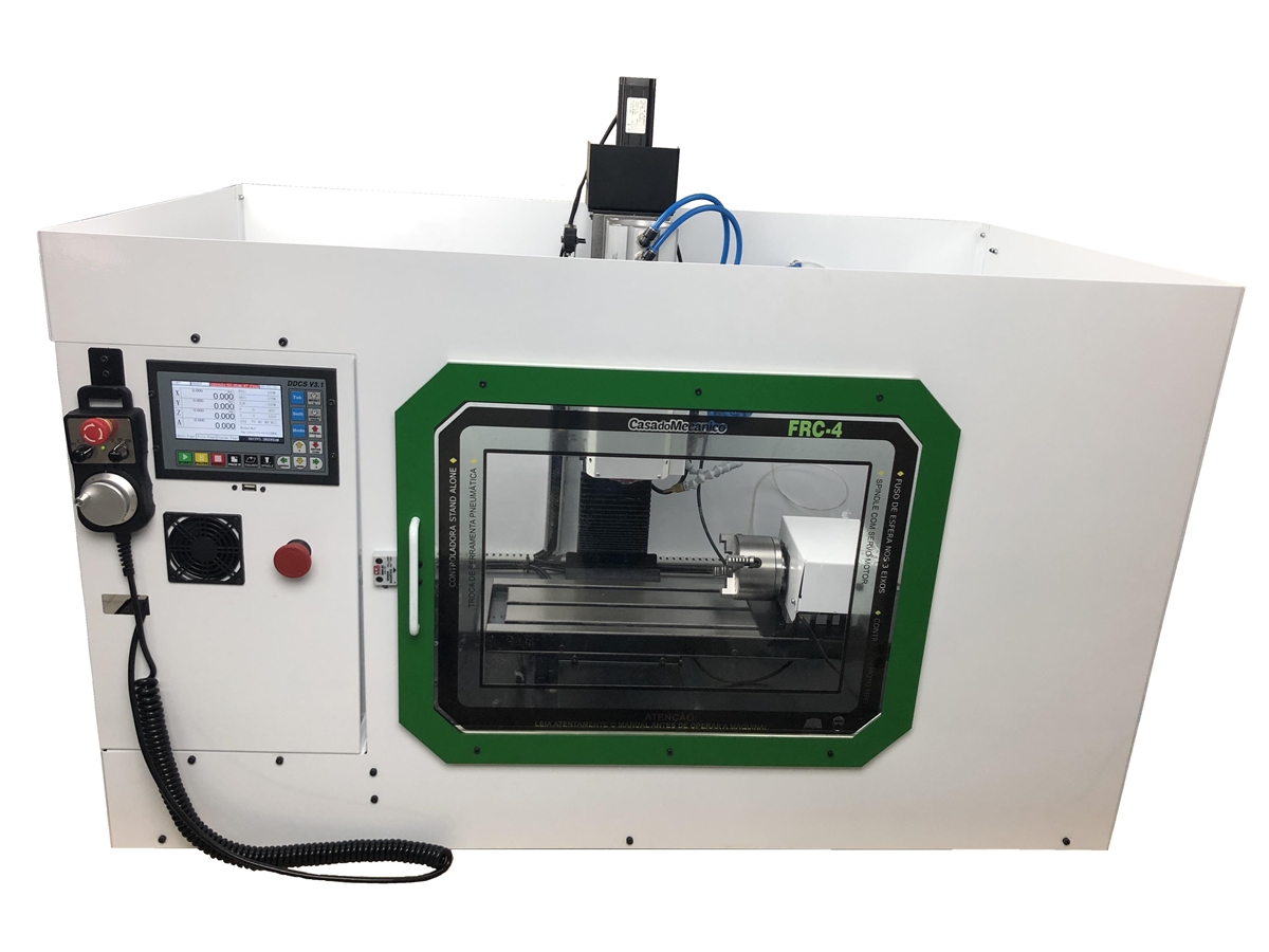 Fresadora CNC FRC4.1 com servo motor com 4 eixo - Fresadora CNC FRC4.1 ...