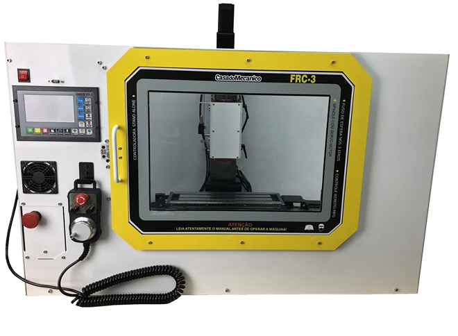 Fresadora CNC FRC-3.2 Casa do Mecanico com encoder X Y Z - Fresadora ...